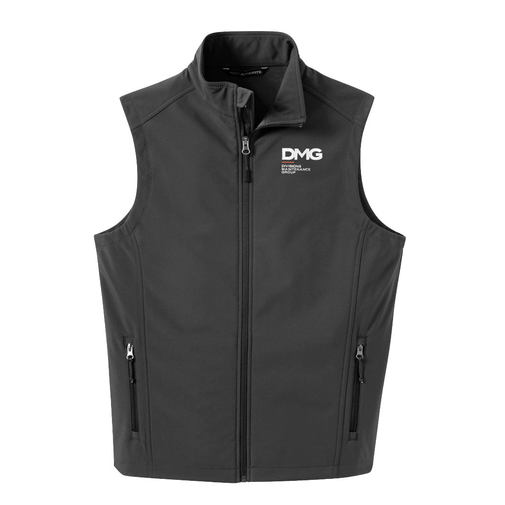 Men's Core Soft Shell Vest - Grey – Divisions Maintenance Group